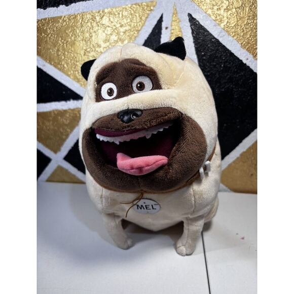 Disney | Toys | Disney Secret Life Of Pets Mel Talking Pug Plush Toy ...